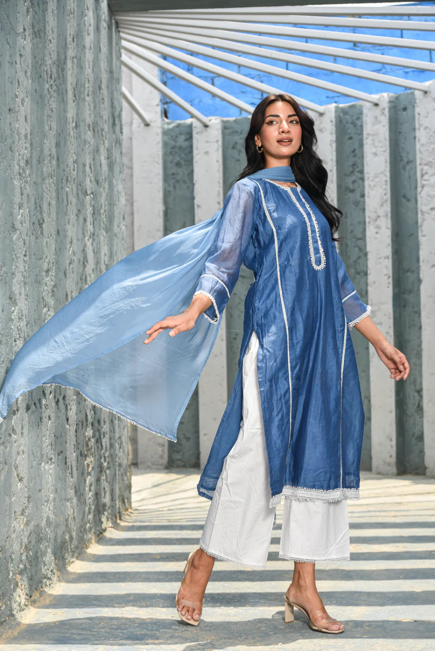 Traditional Modern Fusion Kurta Sets Under 5000 | Indo Weste